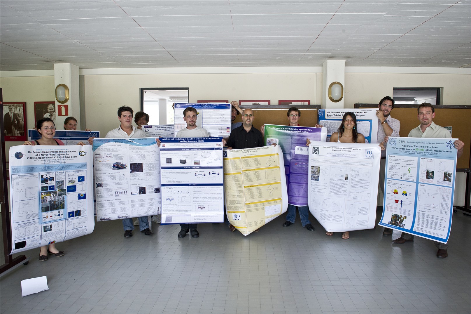 First Doctoral student assembly and poster session at CERN