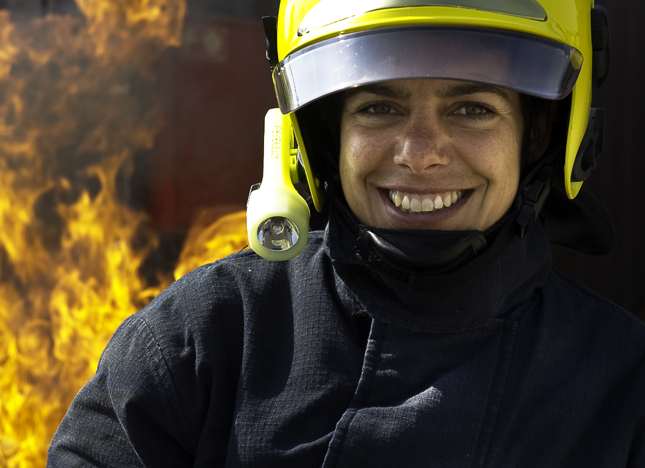 CERN's first female firefighter